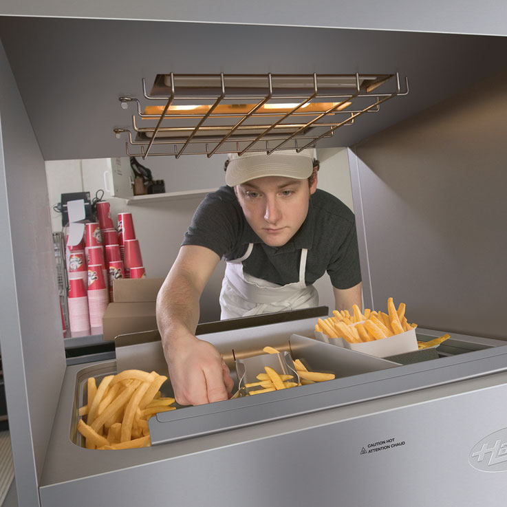 GRFHS-PTT Glo-Ray Portable Fry Holding Station