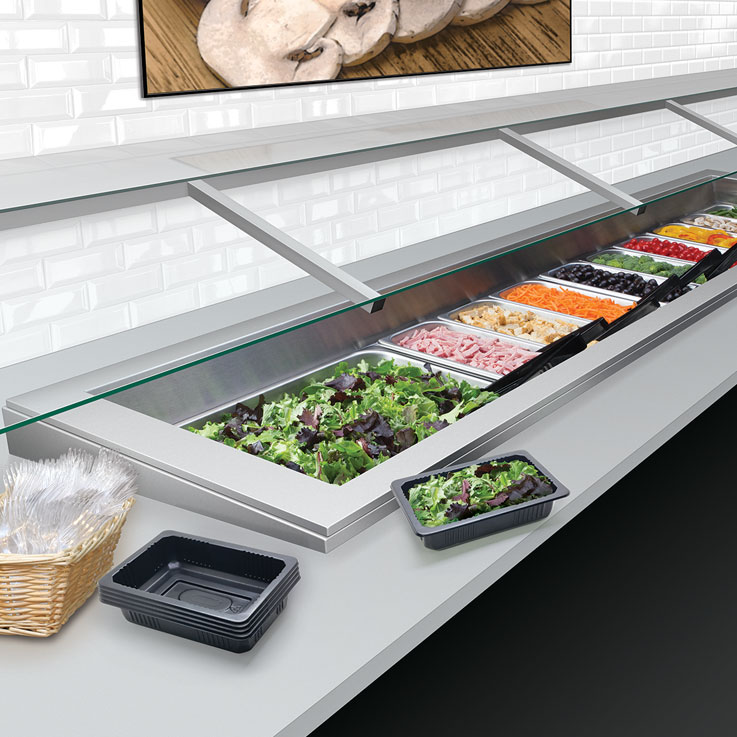 Hatco Refrigerated Wells | CWB-S Drop-In Cold Well