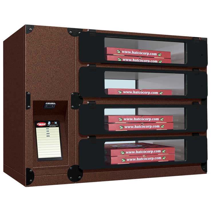 Hatco F2GP Flav-R 2-Go Pizza Pickup Locker | Countertop Locker