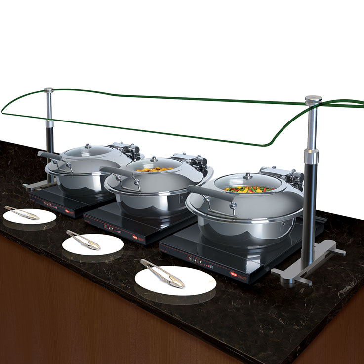 EP950 Flav-R-Shield Acrylic Sneeze Guard | Portable | Hatco