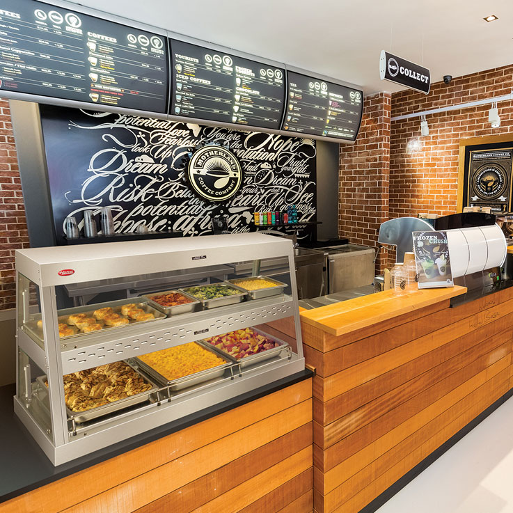 GRHD Glo-Ray Heated Display Case | Hot Food Merchandiser